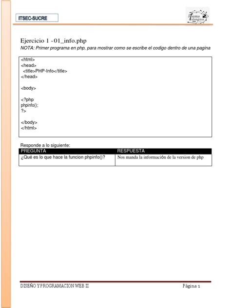 Practico Php Web Ii Pdf Php Html