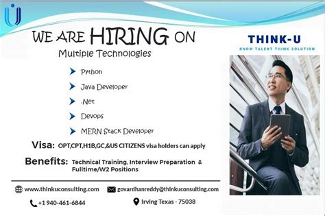 think u consulting on linkedin salesforce java devops