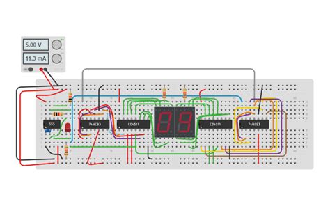 Circuit Design Contador 0 99 Tinkercad