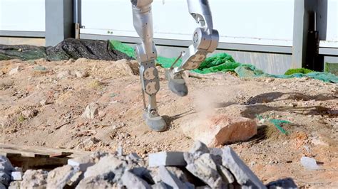 Limxs Oli Takes A Gritty Stroll Through The Rubble Proves Humanoid