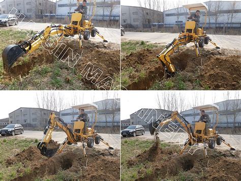 China New Mini Towable Backhoe Hqlw 18 With 18hp Engine China
