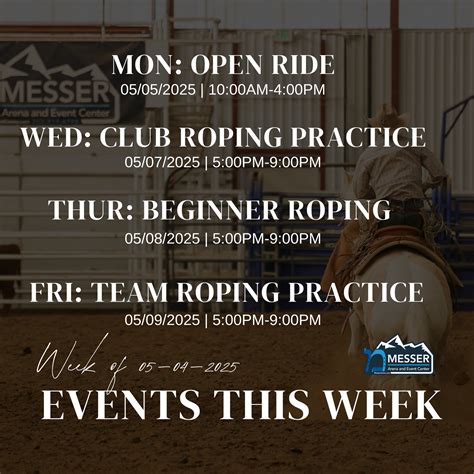 Messer Arena And Event Center Kiowa Co