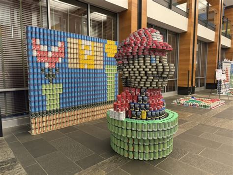Canstruction 2024 Its A Meal Mario Nitsch Engineering