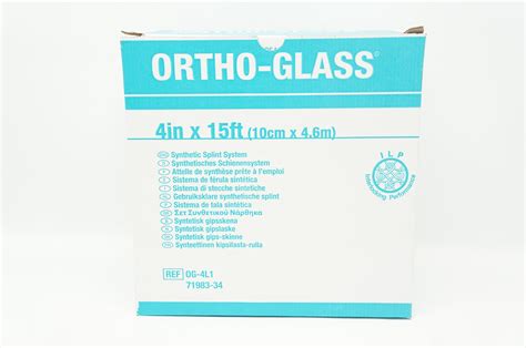 Bsn Medical Og 4l1 Ortho Glass Synthetic Splint System 4inch X 15ft