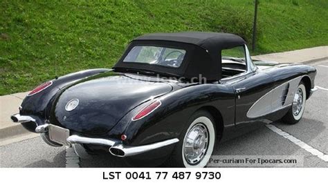 1959 Corvette 1959 Black Leather Black € 58900 T1 Car Photo And Specs