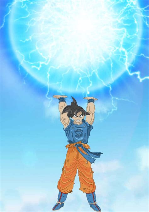 Goku Spirit Bomb Wallpaper