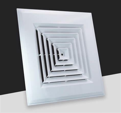 1 2 Mm HVAC System 4 Way Supply Ceiling Air Diffuser