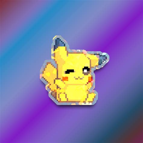 Chibi Pika Sticker Kilowatt Games