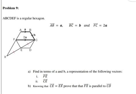 Answered Abcdef Is A Regular Hexagon Ab A Bc… Bartleby