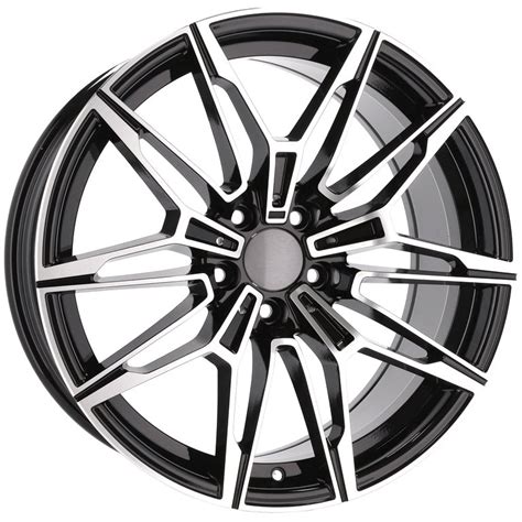 R Line Bi0294 18x8 5x120 Et35 726 Black Polished Alufelgehr