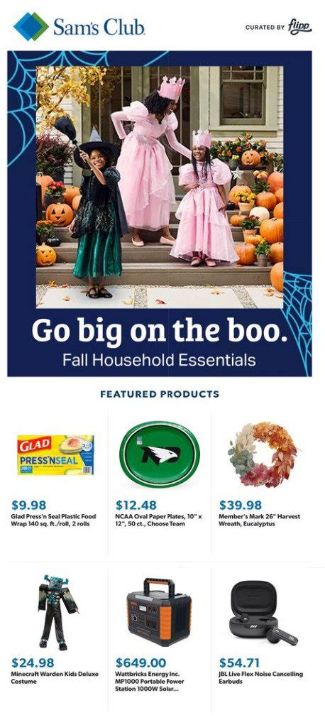 Sams Club Weekly Ad Sep 19 Sep 25 2024 Halloween Promotion Included