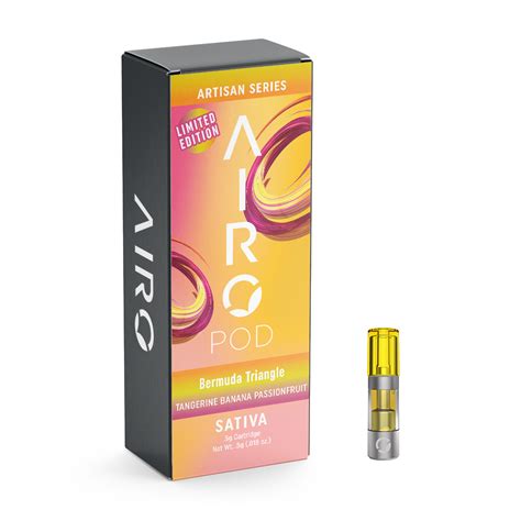 Bermuda Triangle Tangerine Banana Passionfruit Airo Brands
