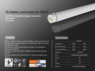 Product Catalog Of Led Tube Lights PPT