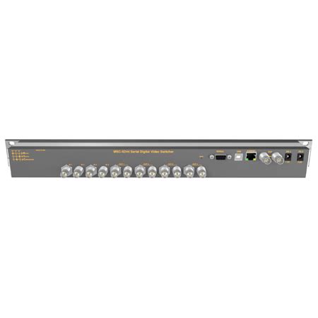 Matrix Switch MSC XD44L 4 Input 4 Output 3G SDI Video Router With Button Panel