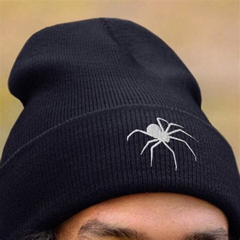 Spider Beanies Etsy