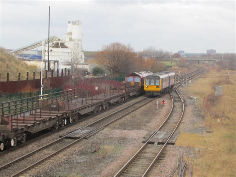 Passing Trains Ews Class 66 No66132 On 6n55 To Tees Yard Flickr