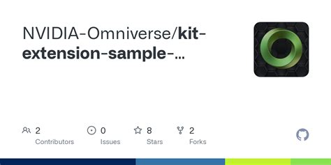 Github Nvidia Omniversekit Extension Sample Apiconnect
