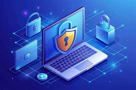 3d Computer Protection Illustration Antivirus Concept Cyber Security Updating Devices File