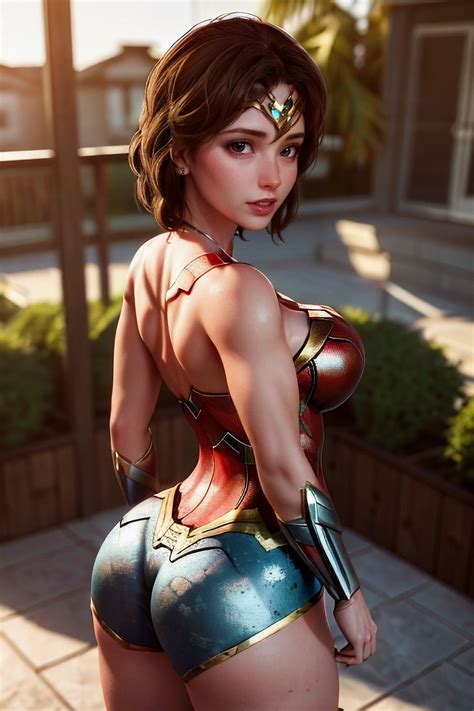 Aunt Cass As Wonder Woman 3 By Osfaiart On Deviantart