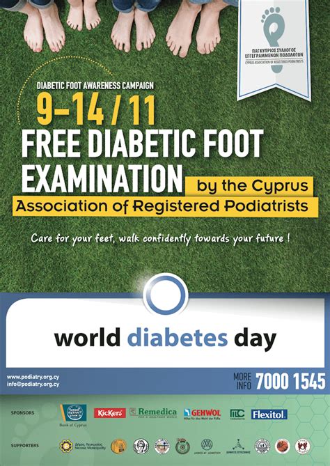 Diabetic Foot Awareness Campaign Mall Of Cyprus