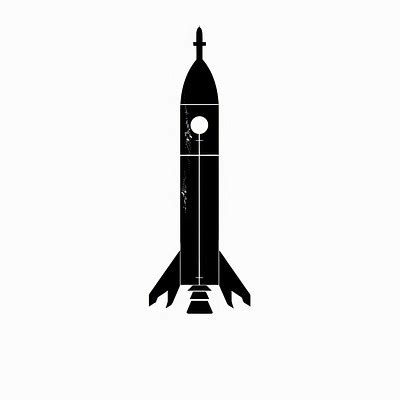 Rocket Silhouette Clip Art Rocket Free Photo Illustration Rawpixel