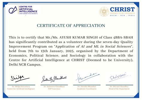Ayush Kumar Singh On Linkedin Ai Machinelearning Socialsciences