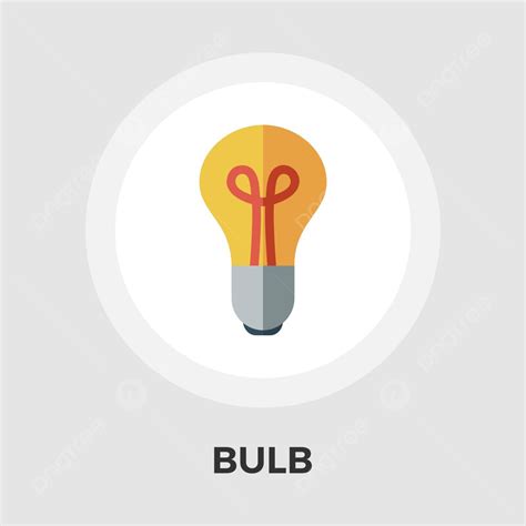 Bulb Flat Icon Black White Bulb Vector Black White Bulb Png And