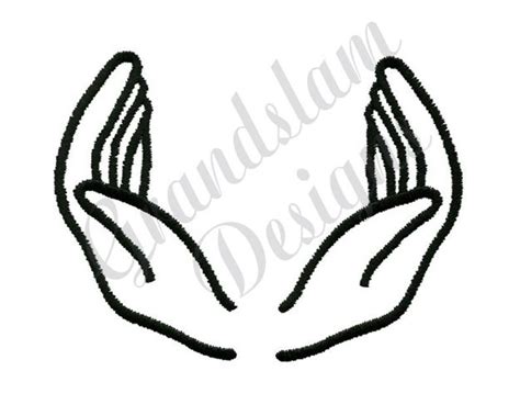 Cupped Hands Drawing Free Download On Clipartmag