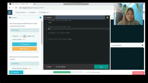 Vidio Proget Tugas Uts Dasar Pemrograman Youtube