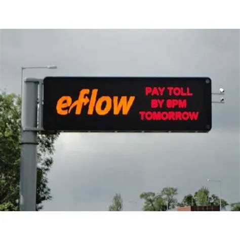 Dot Matrix Variable Message Sign Led Board Pole Mounted At Rs 7000