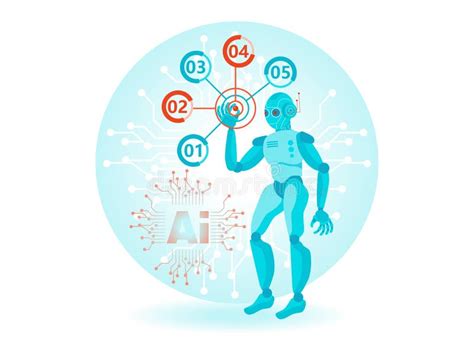 Robot Hand Voice Chat With Social Icons And Binary Earth Stock Vector Illustration Of Control