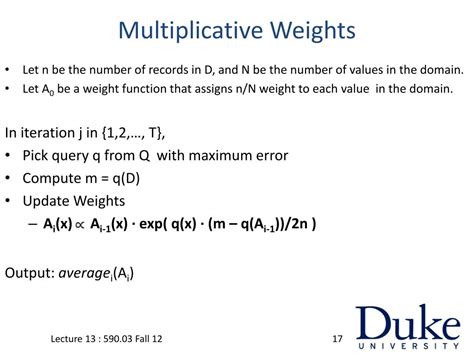Ppt Multiplicative Weights Algorithms Powerpoint Presentation Free Download Id5341459