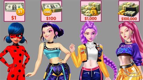 Epic Glow Up 1 Vs 100 000 Fashion Transformation Rumi Mira Zoey