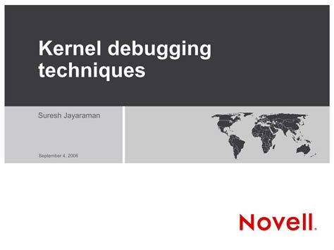 pdf suresh kernel debugging techniques dokumen tips