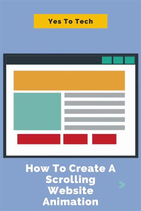 how to create a scrolling website animation without photoshop artofit
