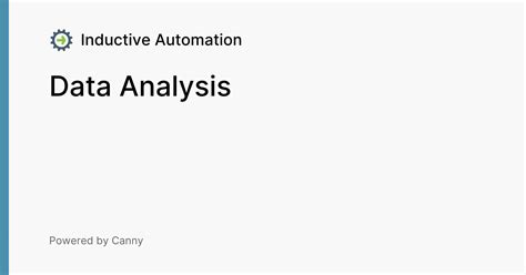 Data Analysis Voters Inductive Automation