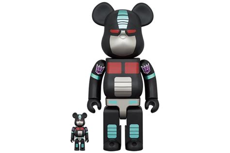 Bearbrick X Transformers Nemesis Prime 100 And 400 Set Cn