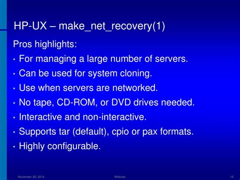 Ppt Common Disaster Recovery Tools In Unix And Linux Powerpoint Presentation Id7013176