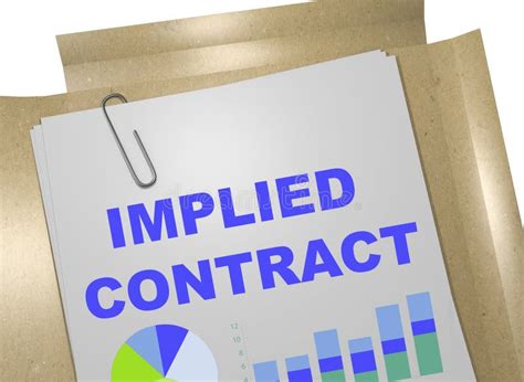 Implied Contract Legal Concept Stock Illustrations 2 Implied Contract