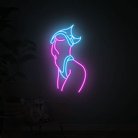 Body Neon Signgirl Body Neon Signwoman Neon Signlady Neon Signwoman