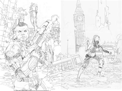 Mike Hawthorne Mass Effect Homeworlds 2 Cover Process