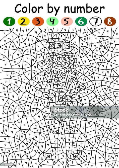 어린이 벡터 일러스트레이션을 위한 수로 만화 핸드 그린 레프러쿤 색상 0명에 대한 스톡 벡터 아트 및 기타 이미지 0명