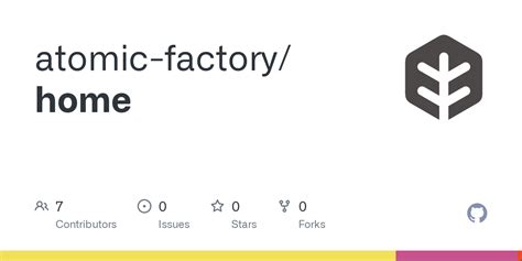 Github Atomic Factoryhome