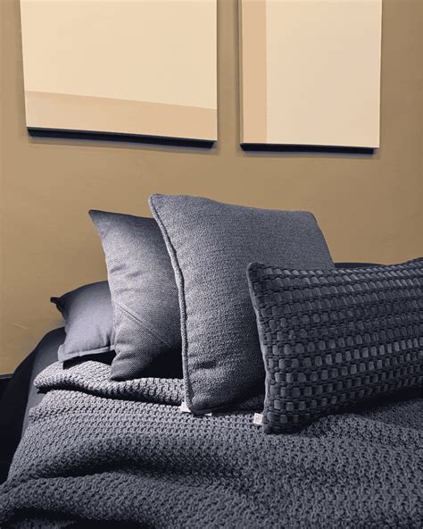 Kit De Almofadas E Manta Azul 4 Peças Codex Home Onde Qualidade Design E Estilo Se Unem