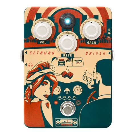 Getaway Driver Overdrive Pedal Orange Amps Orange Music Electronic