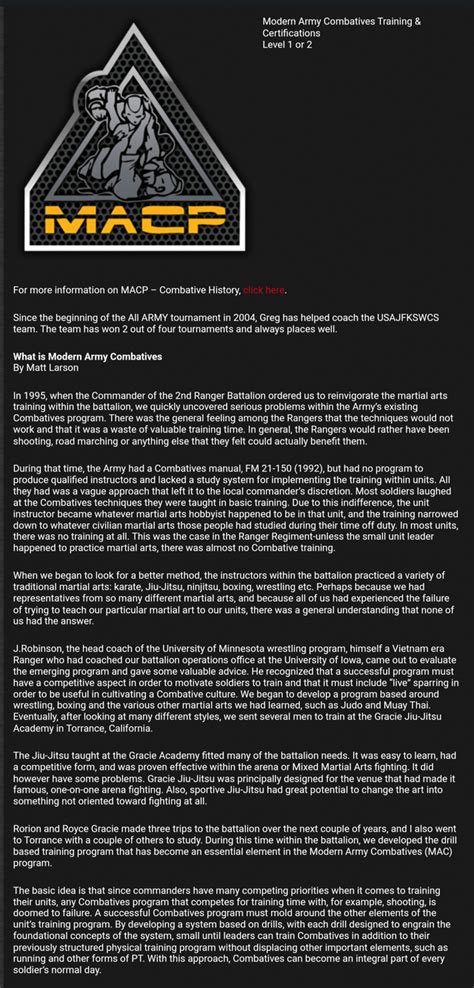 The Origins Of The Modern Army Combatives Program A Jiu Jitsu Based Self Defense Program R
