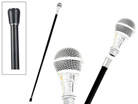 Microphone Walking Stick