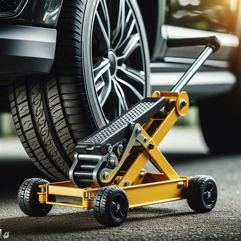 Car Jack With A Squeaky Wheel Rolling Wheels Rolling Away Amplified