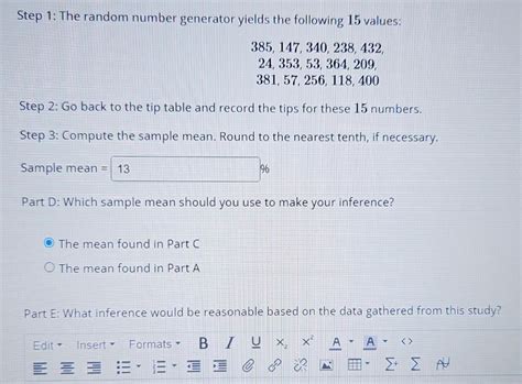 Step 1 The Random Number Generator Yields The
