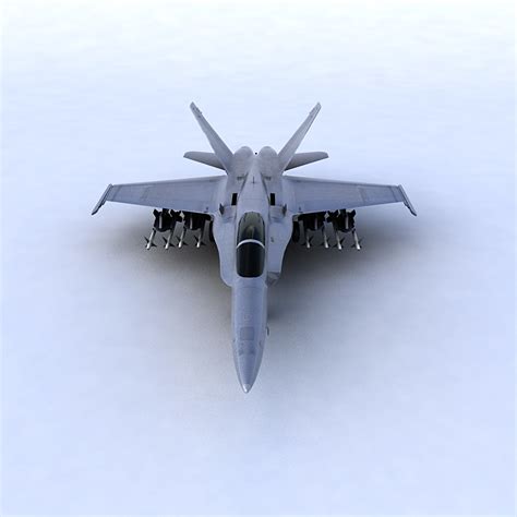 F A 18 Fighter Jet 3d Max